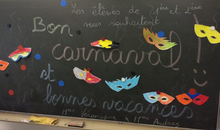 Bon CARNAVAL – Ecole libre de Courrière